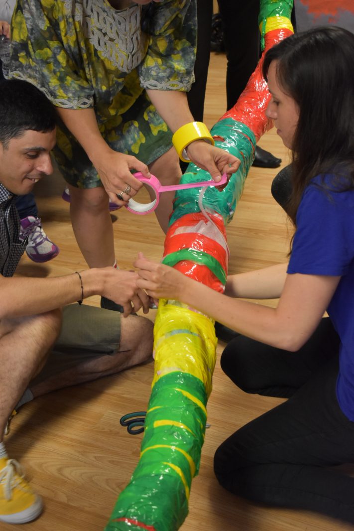 Linda Bell's workshop at Pursuing Independent Paths - actionspace