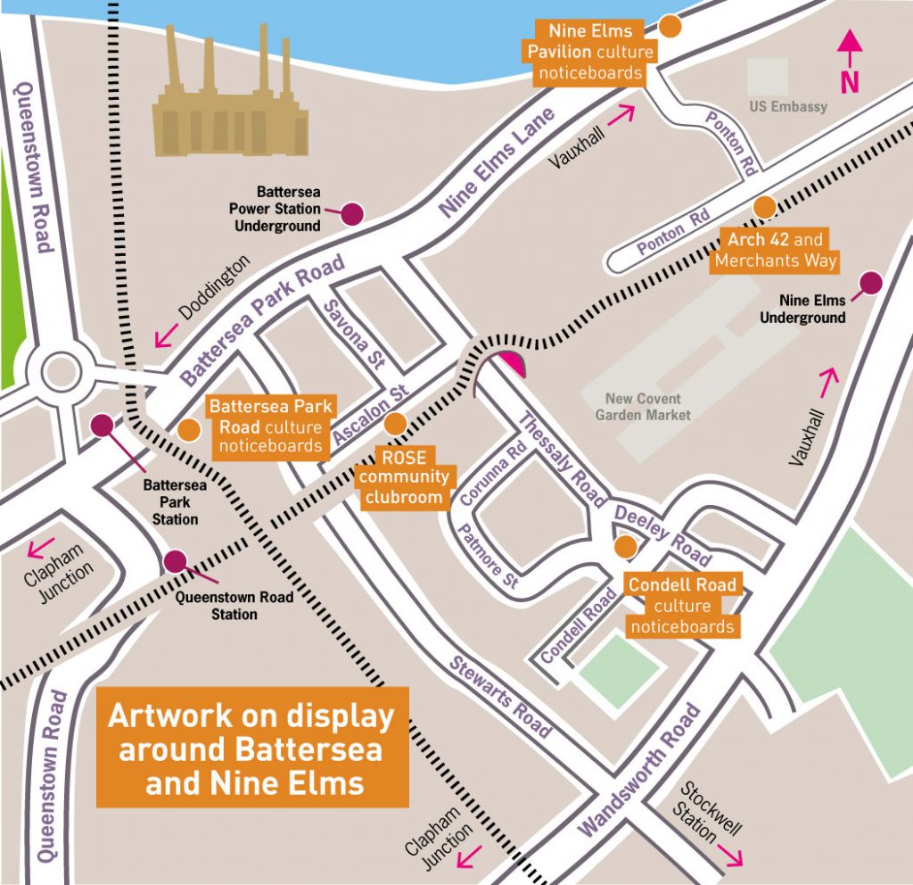 Ian Wornast: My Neighbourhood in Nine Elms and Art on the Underground ...